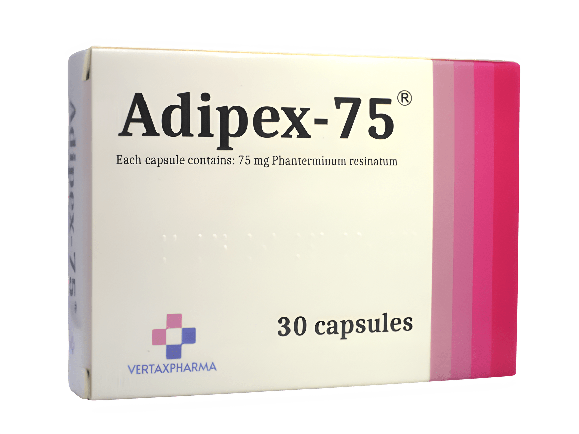 Adipex-75 ® 75mg 30kaps Vertaxpharma